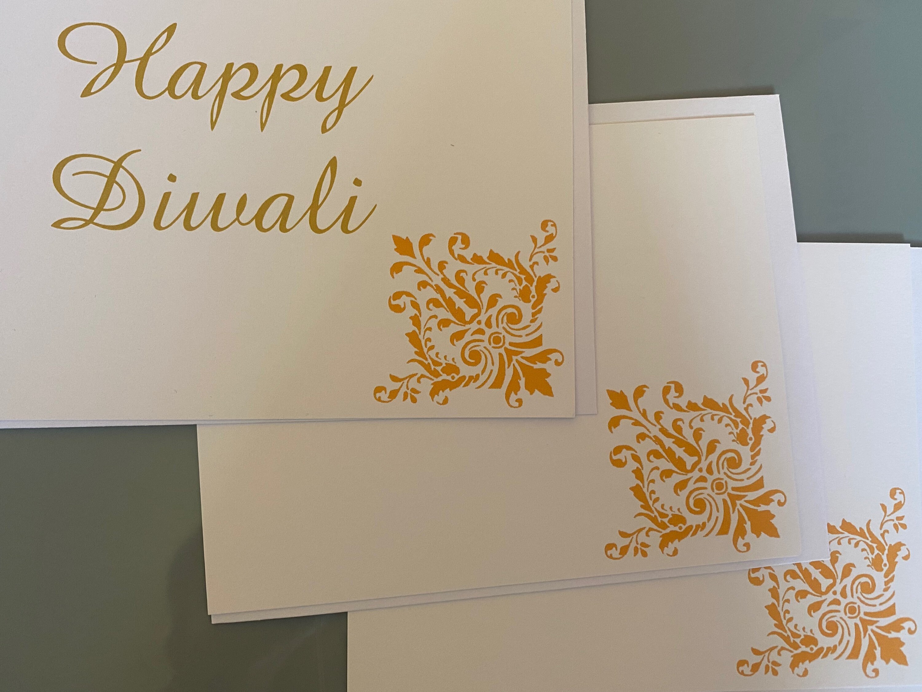 HAPPY DIWALI GREETING Cards - Etsy
