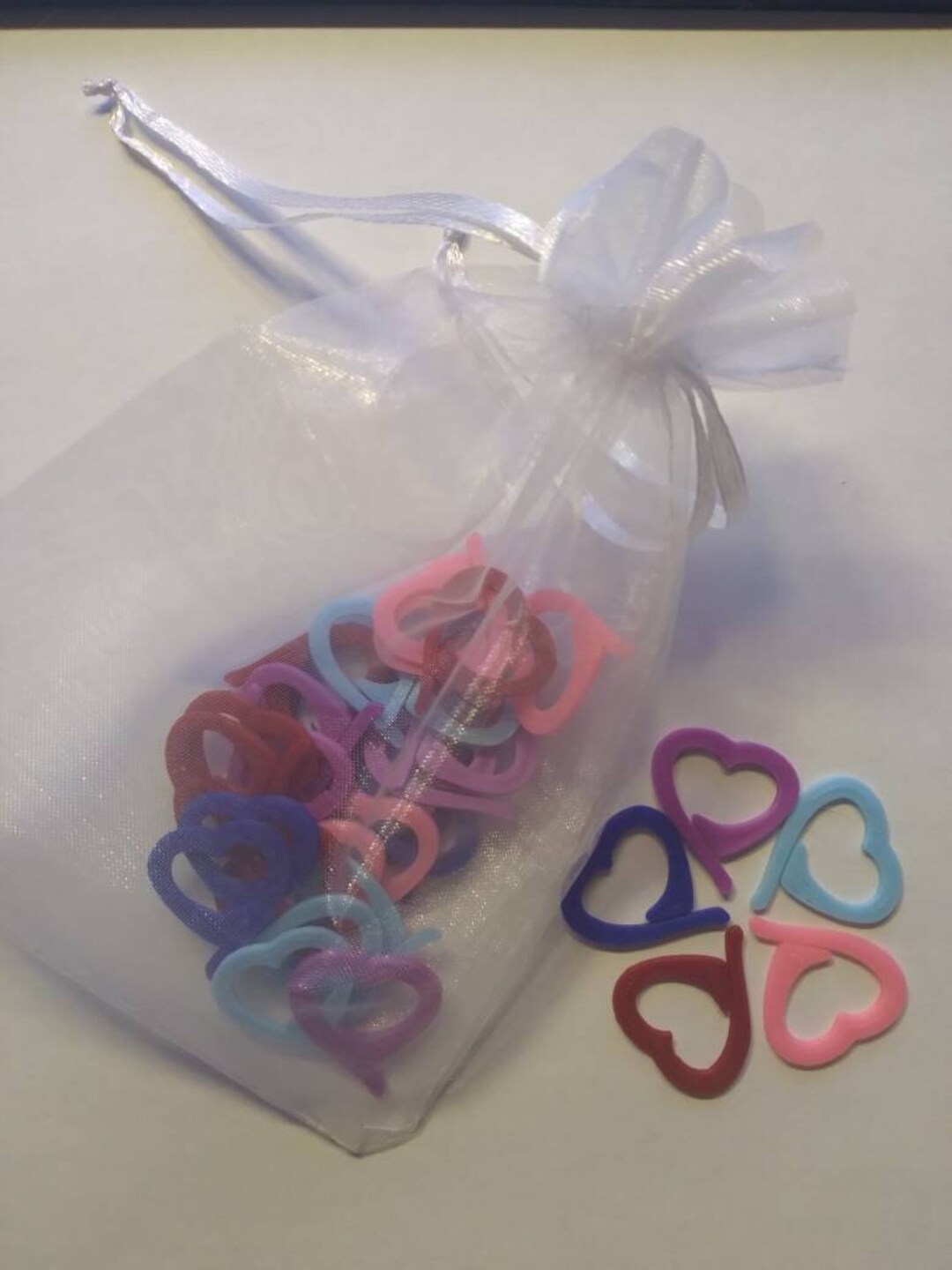 25pc Heart Shaped Stitch Markers - Etsy