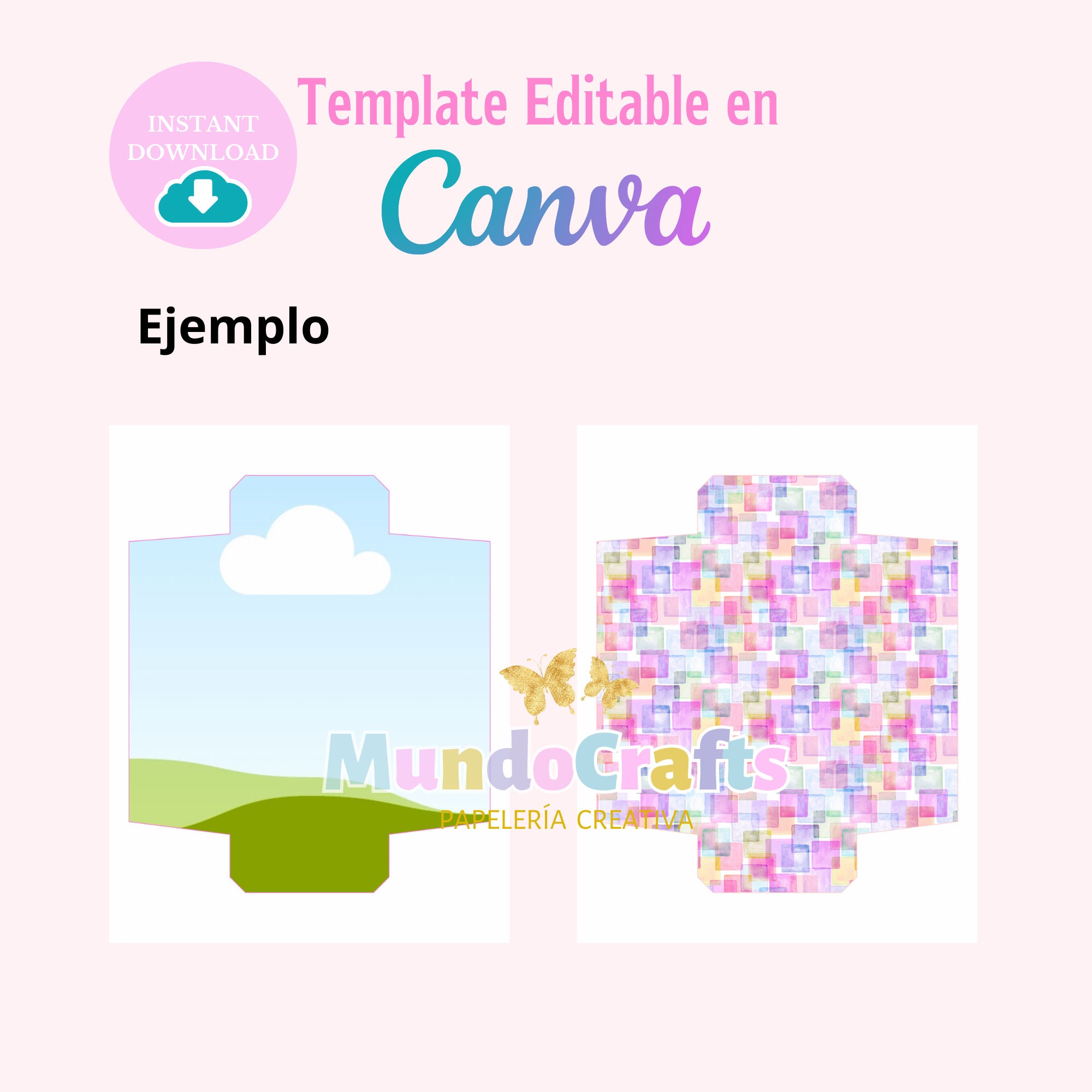 PLANTILLA De SOBRES Editable En Canva. Plantilla De Sobre Para Dinero ...