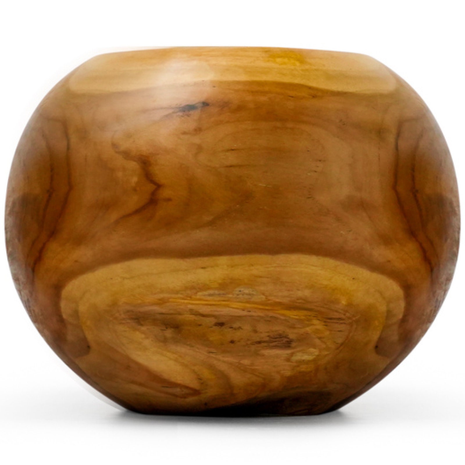 10-inch Ball Teak Root Vase - Etsy