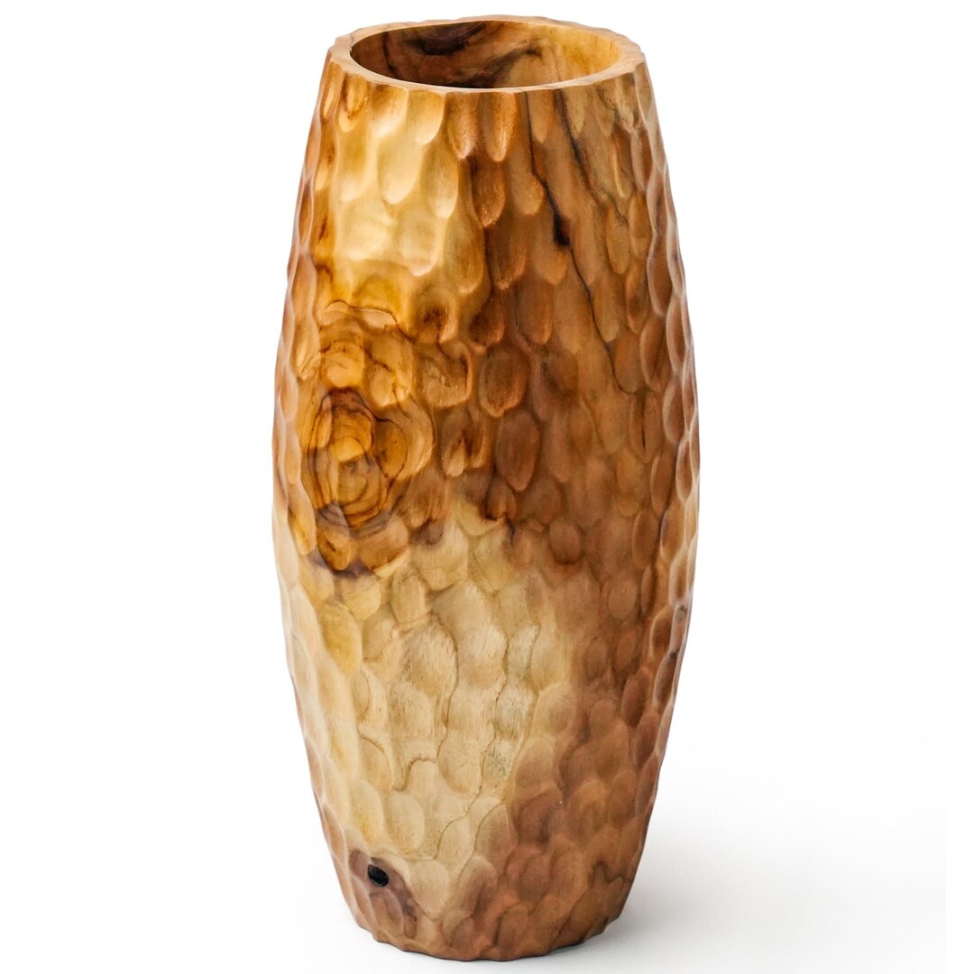 15-inch Honeycomb Teak Root Vase - Etsy