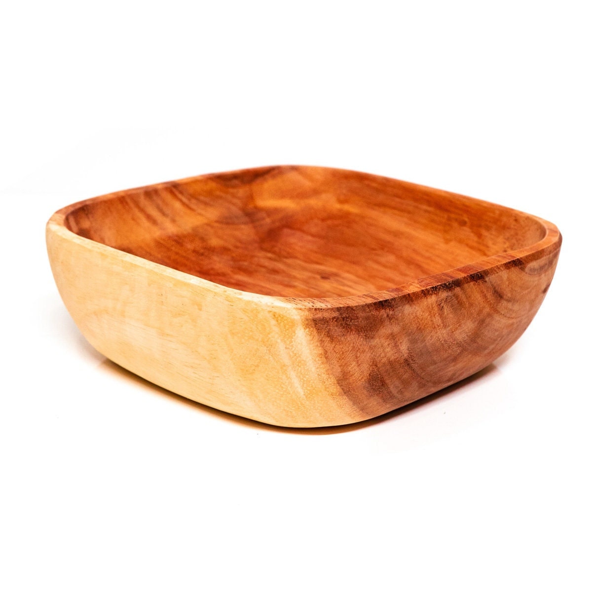 Square Wooden Bowl