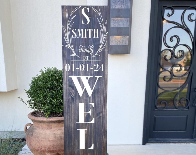 Extra Large Available Welcome Sign, Welcome Sign Front Porch, Wood Sign ...