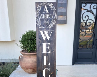 Extra Large Available Welcome Sign, Welcome Sign Front Porch, Wood Sign ...