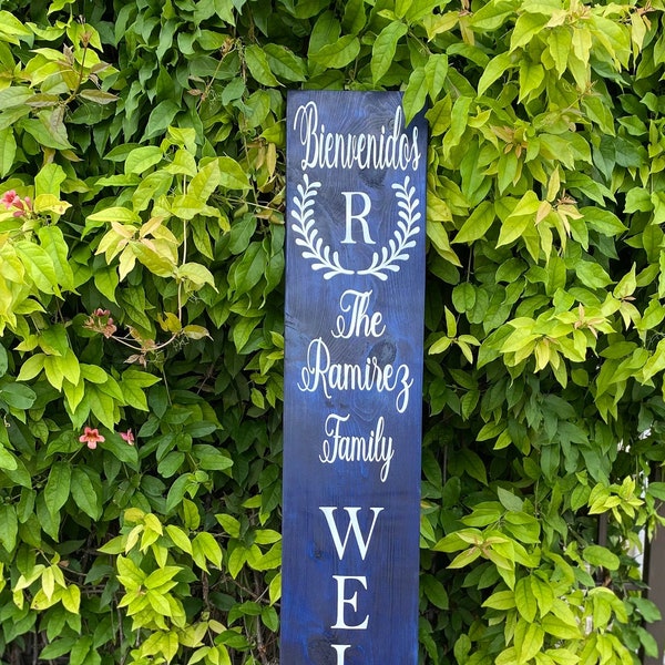 Spanish Welcome Sign - Etsy