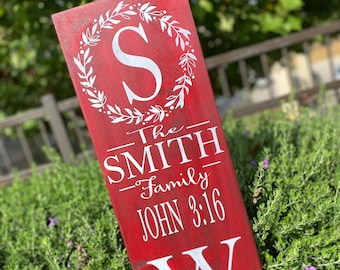Religious Porch Sign | Etsy