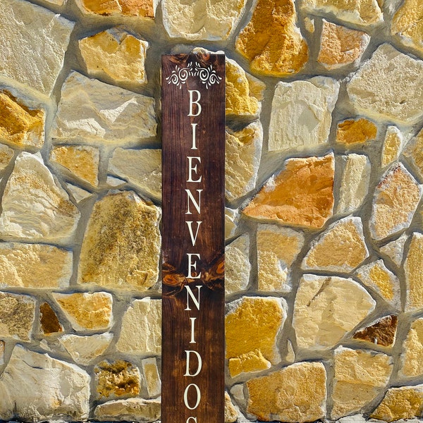 Spanish Welcome Sign - Etsy