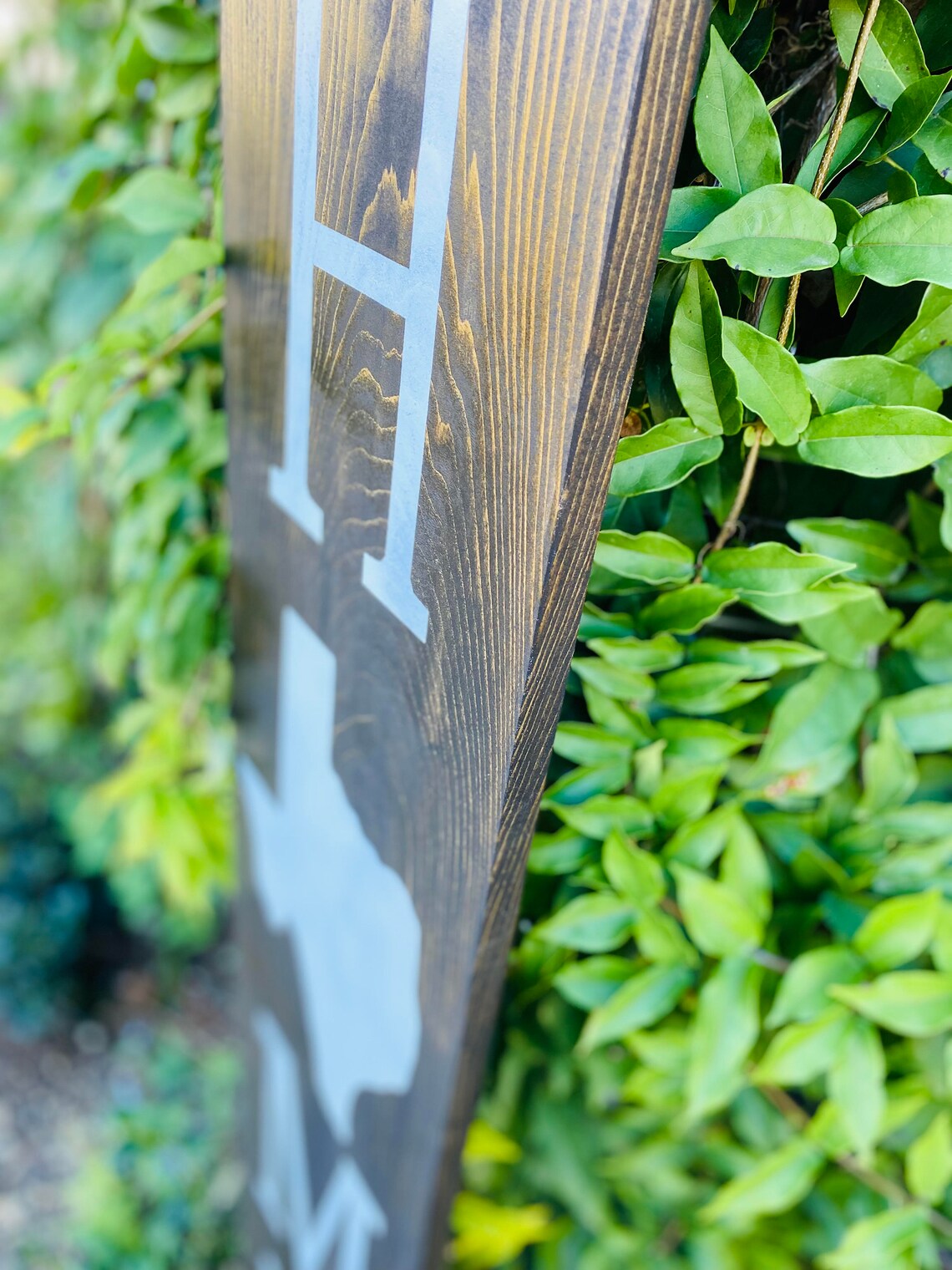 Modern Rustic Wood Sign Vertical Wooden Sign Customizable - Etsy