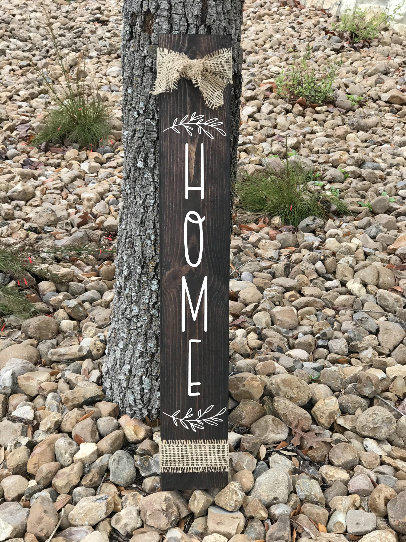Front Porch WELCOME Sign Vertical Wooden Sign Customizable | Etsy
