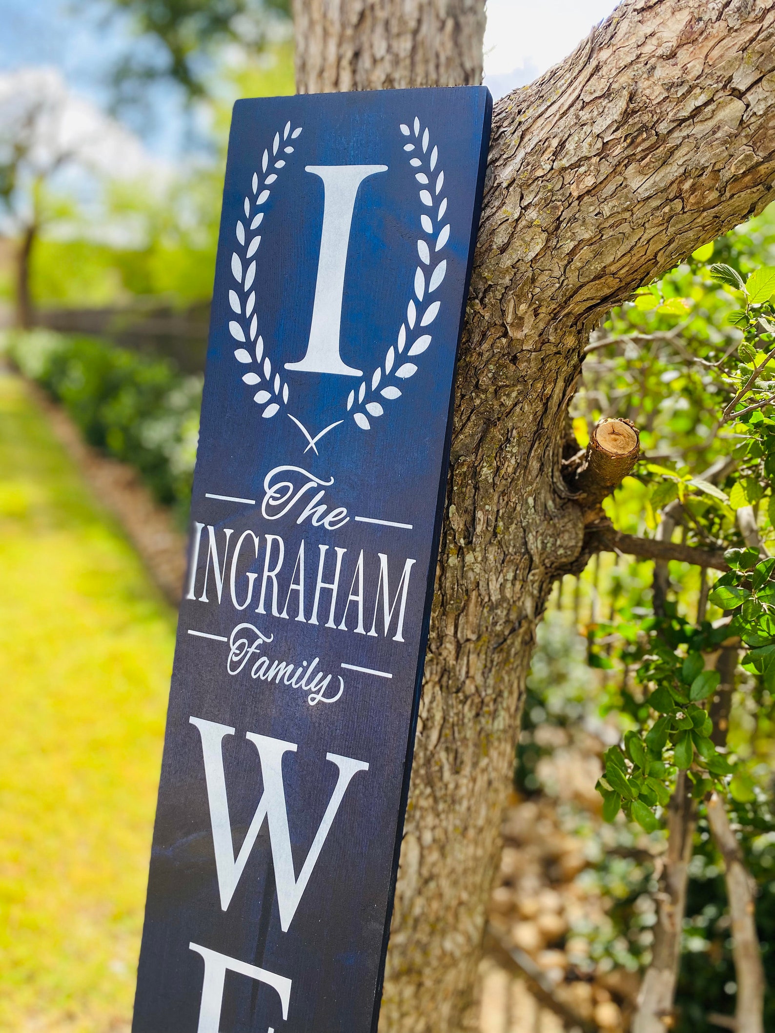 XL Available Welcome Sign, Welcome Sign for Front Porch, Vertical Wood ...