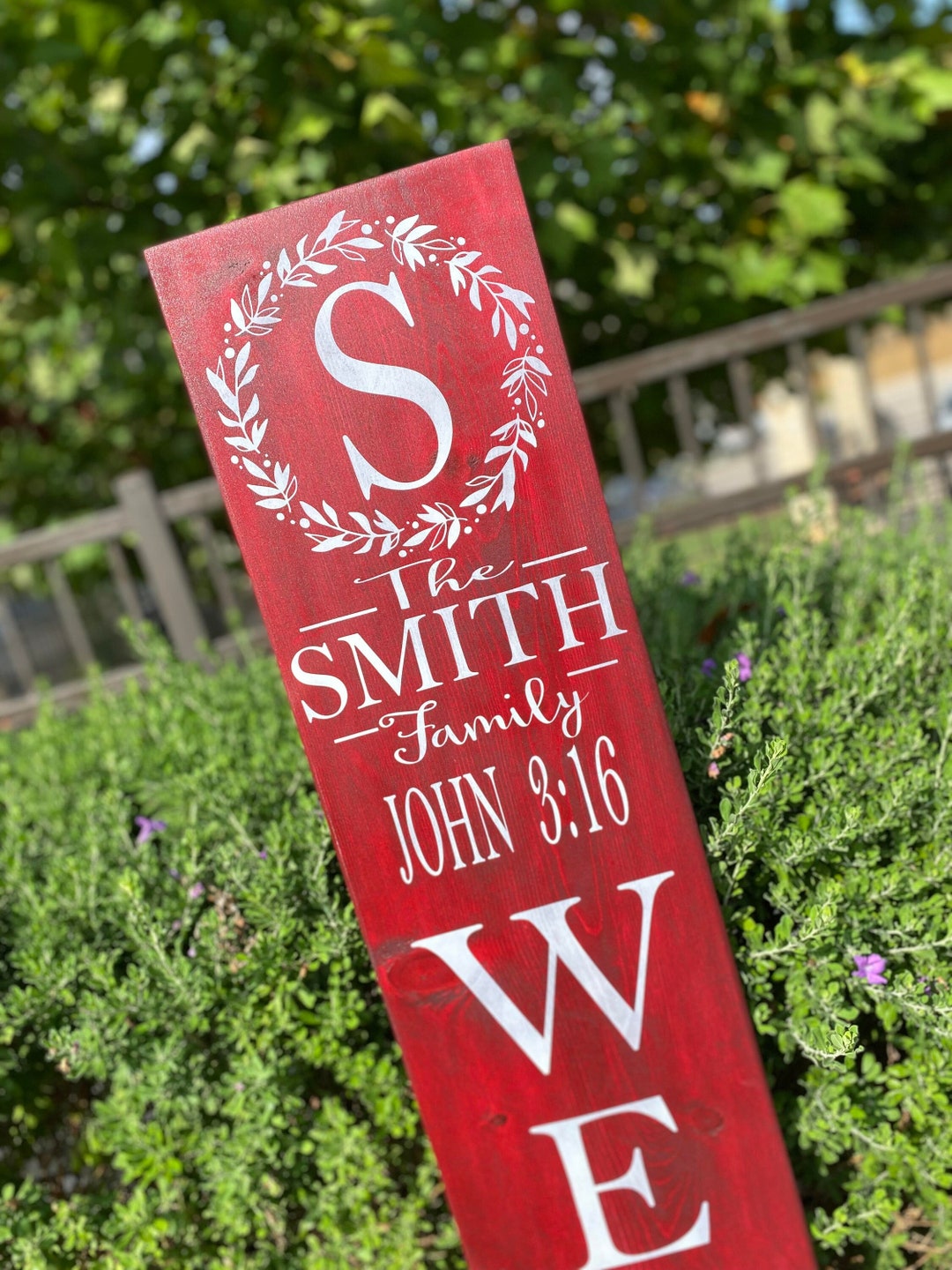 Bible Verse Porch Sign, Welcome Porch Sign, Scripture Porch Sign ...