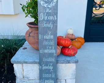 Bible Porch Sign - Etsy