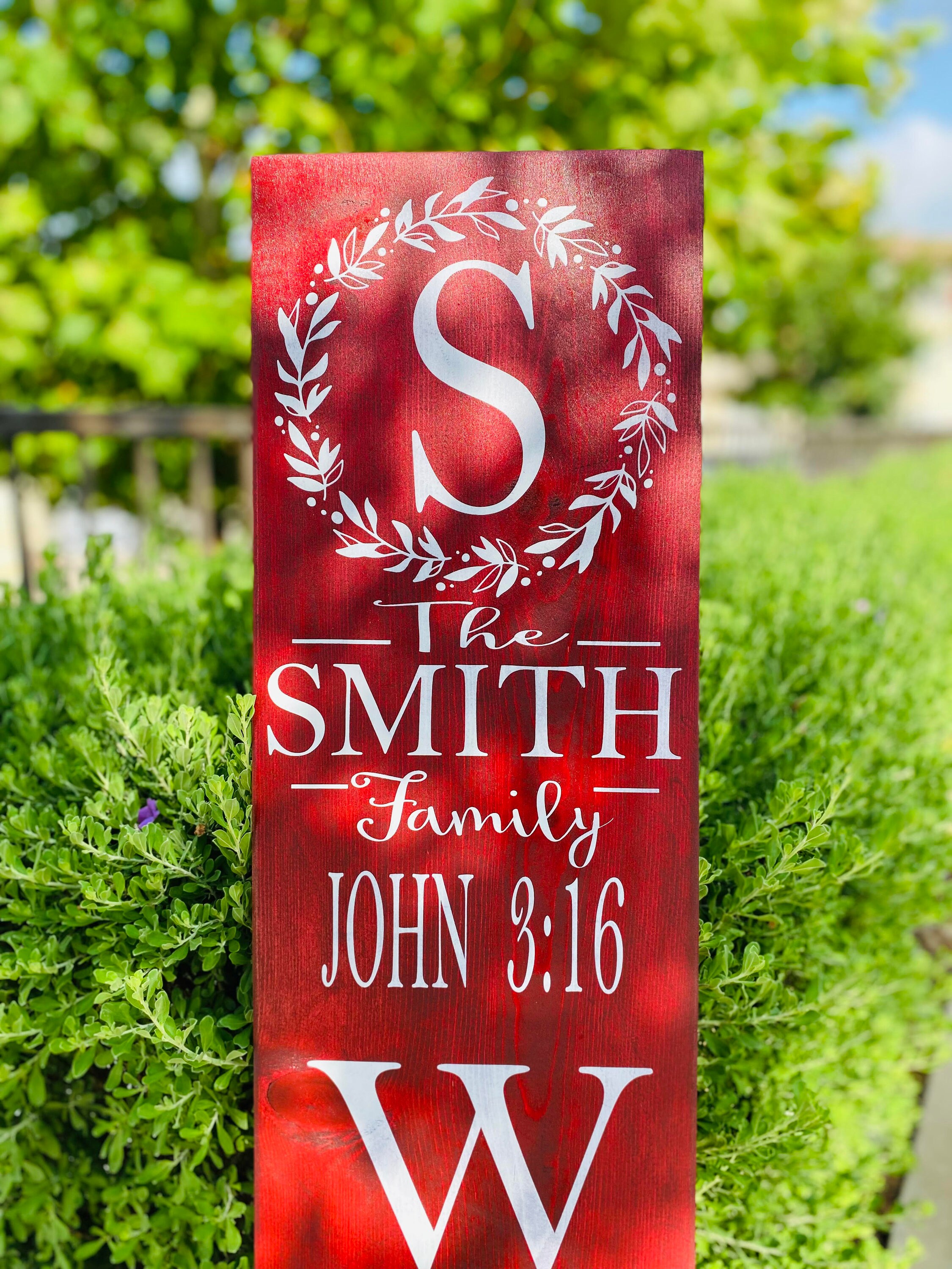 Bible Verse Porch Sign Welcome Porch Sign Scripture Porch | Etsy