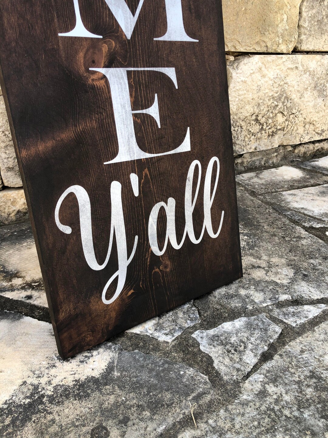 XL Available WELCOME Sign, Vertical Wooden Sign, Customizable Last Name ...