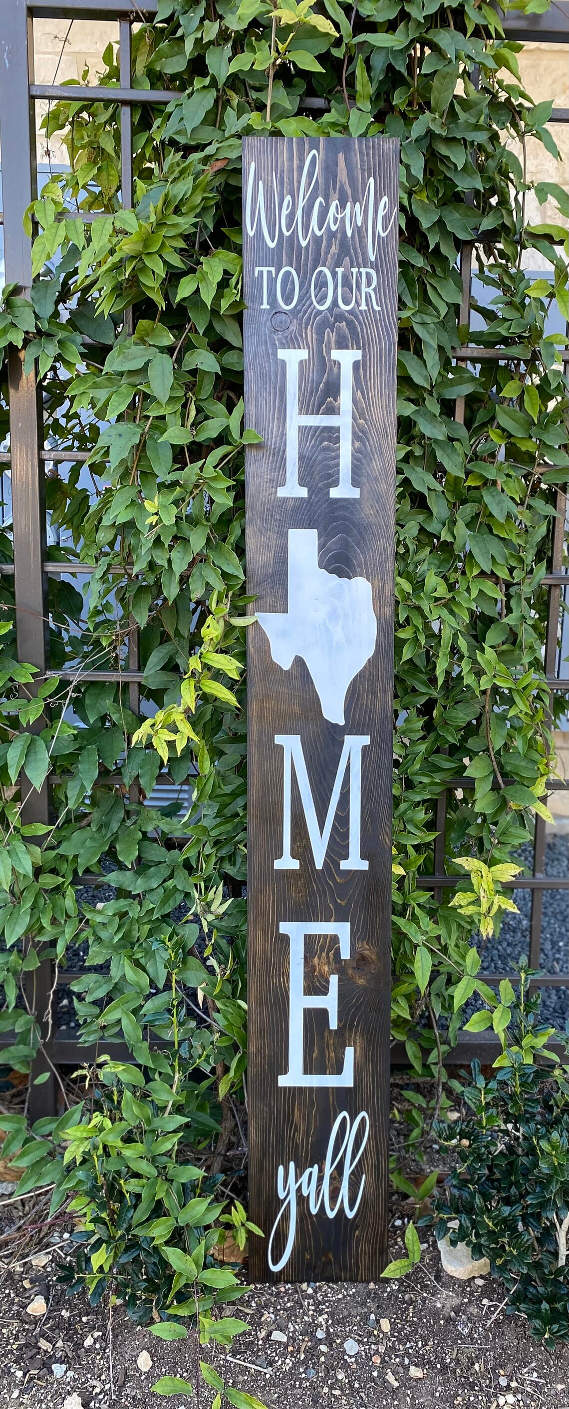 Modern Rustic Wood Sign Vertical Wooden Sign Customizable - Etsy