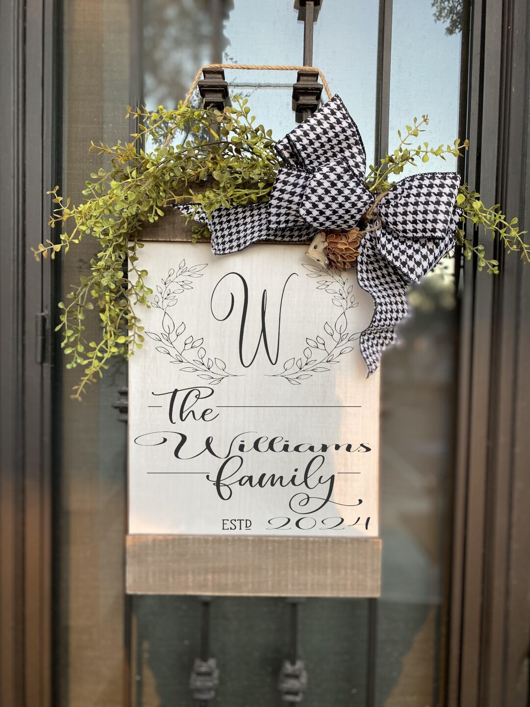 Front Door Decor , Welcome Sign , Front Door Sign ,front Door Hanger ...