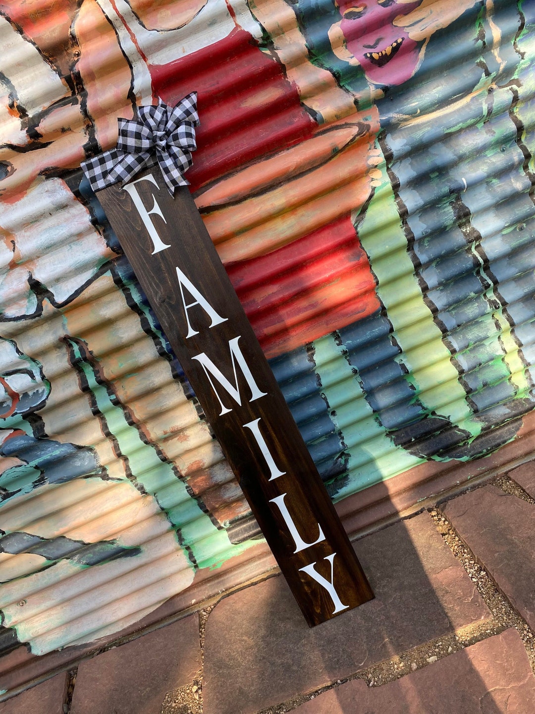 XL Available Welcome Sign, Welcome Sign for Front Porch, Vertical Wood ...