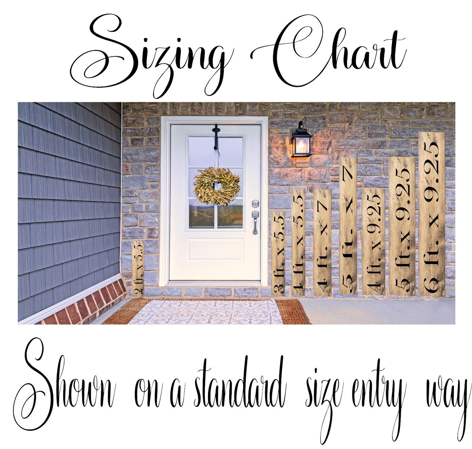 Bienvenidos Welcome Sign - Spanish Welcome Sign - Porch Leanerfront ...