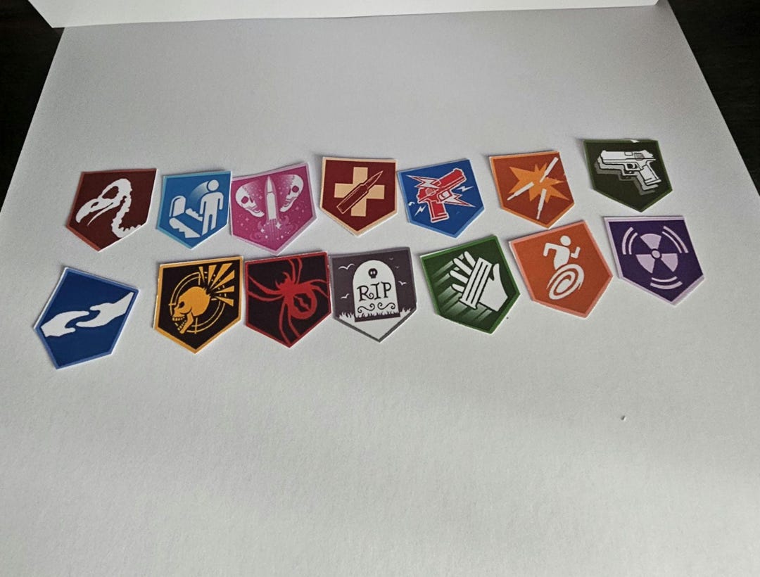 Call of Duty Zombies Perk Sticker Set - Etsy