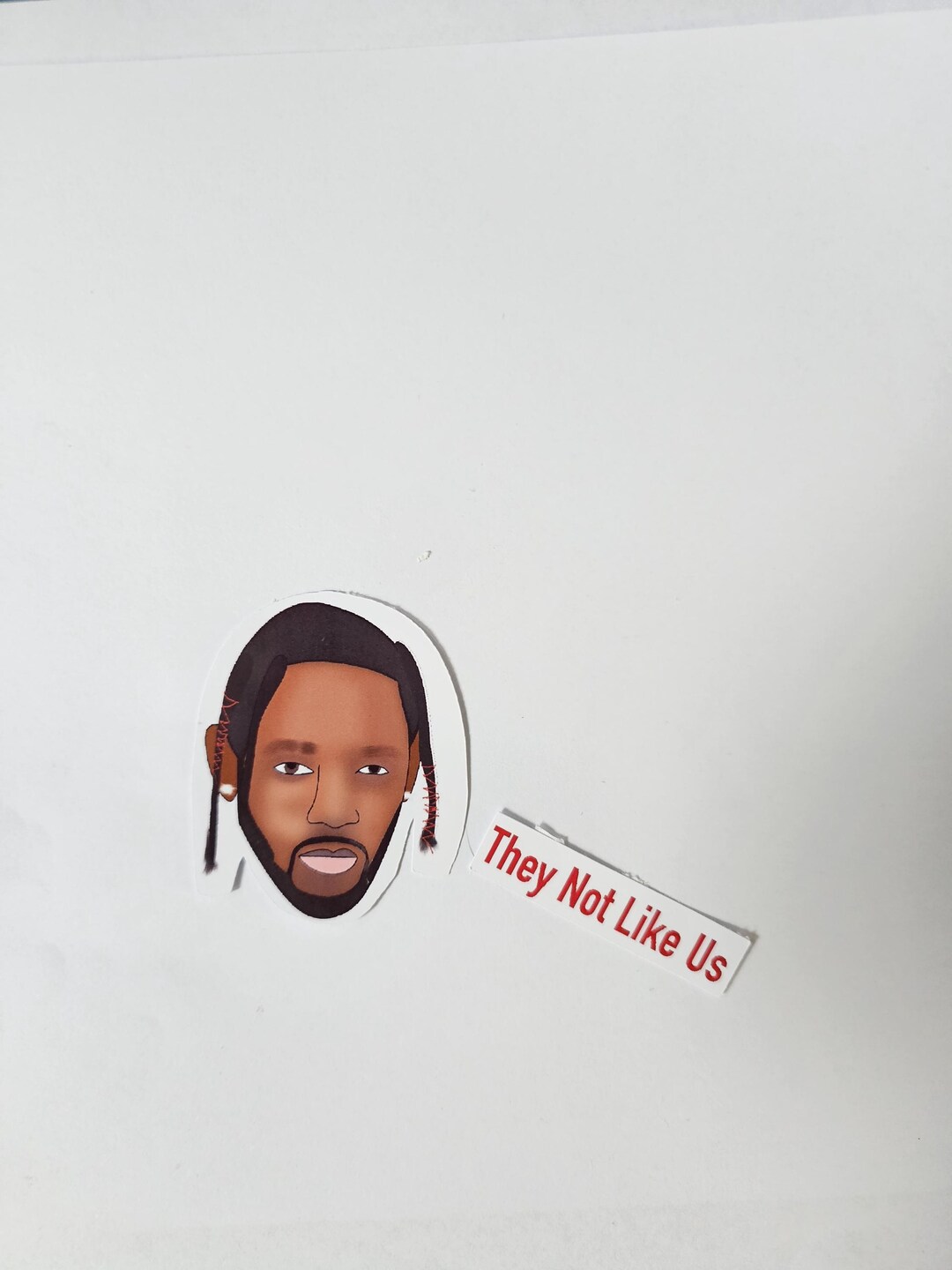 Kendrick Lamar They Not Like Us Stickers - Etsy