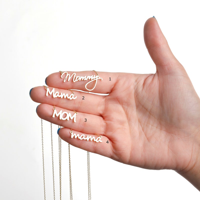 Mom Necklace - Etsy