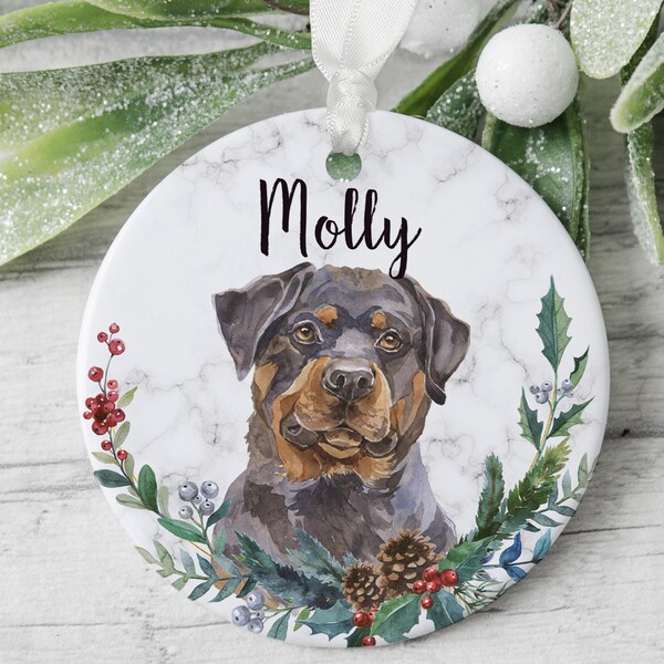 Rottweiler Portrait - Etsy