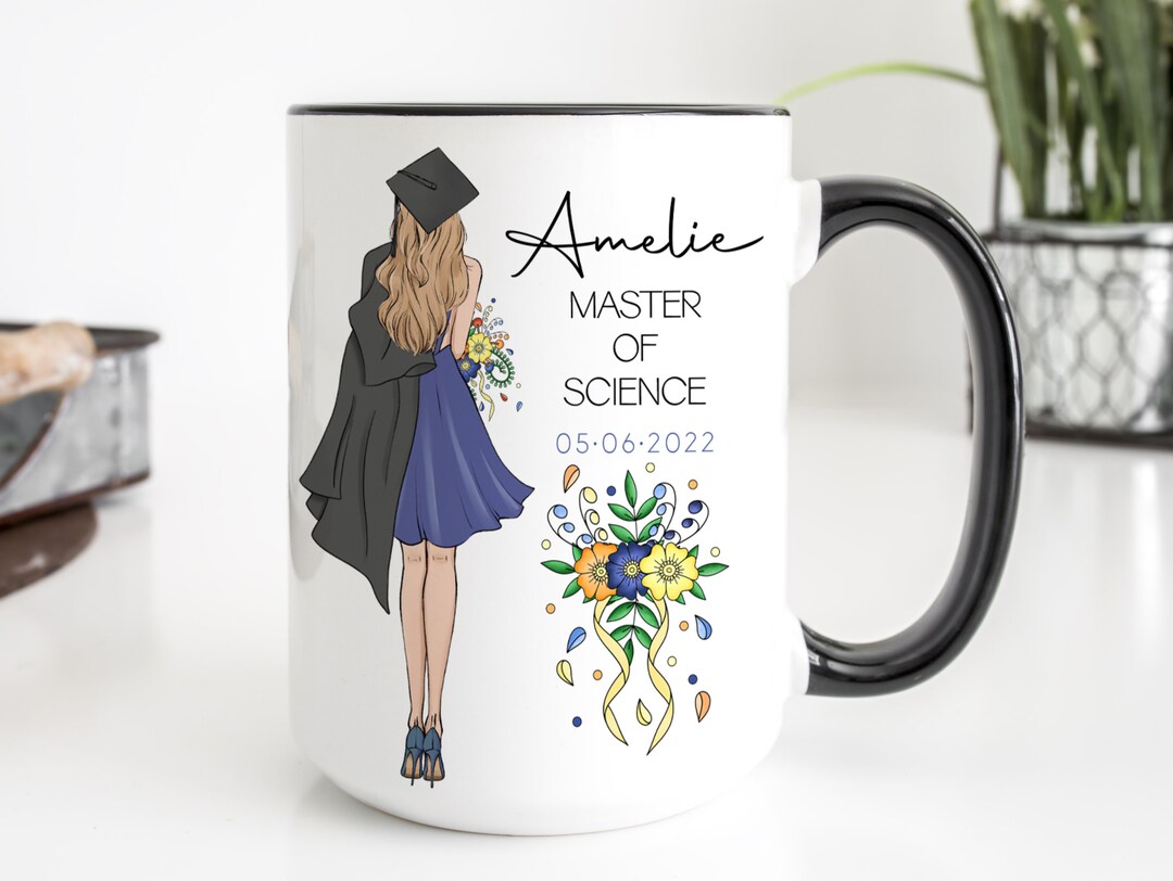 Masters Degree Graduation Gift for Her Custom Graduation - Etsy