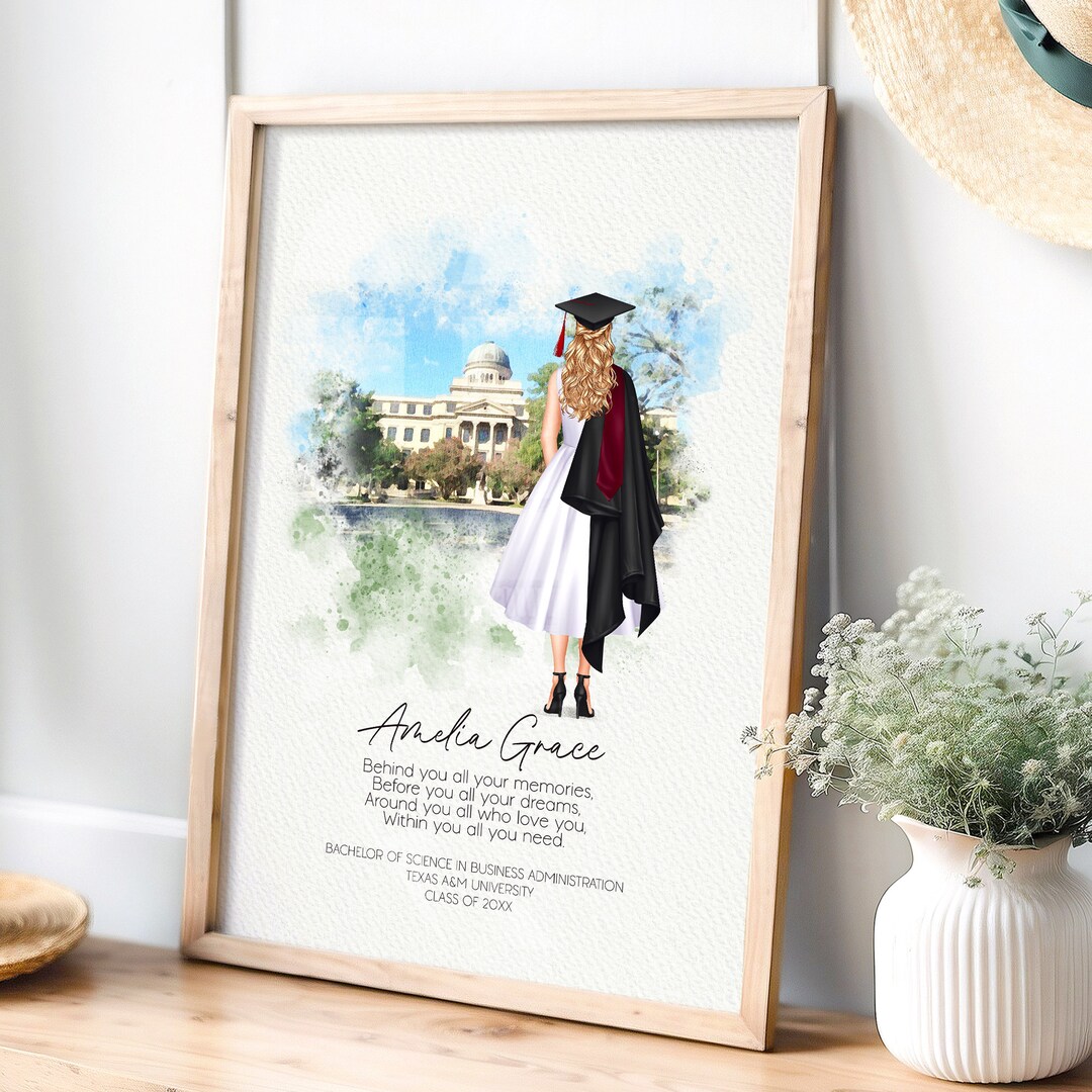 College Graduation Gift, University MBA Masters Graduation Gift for ...