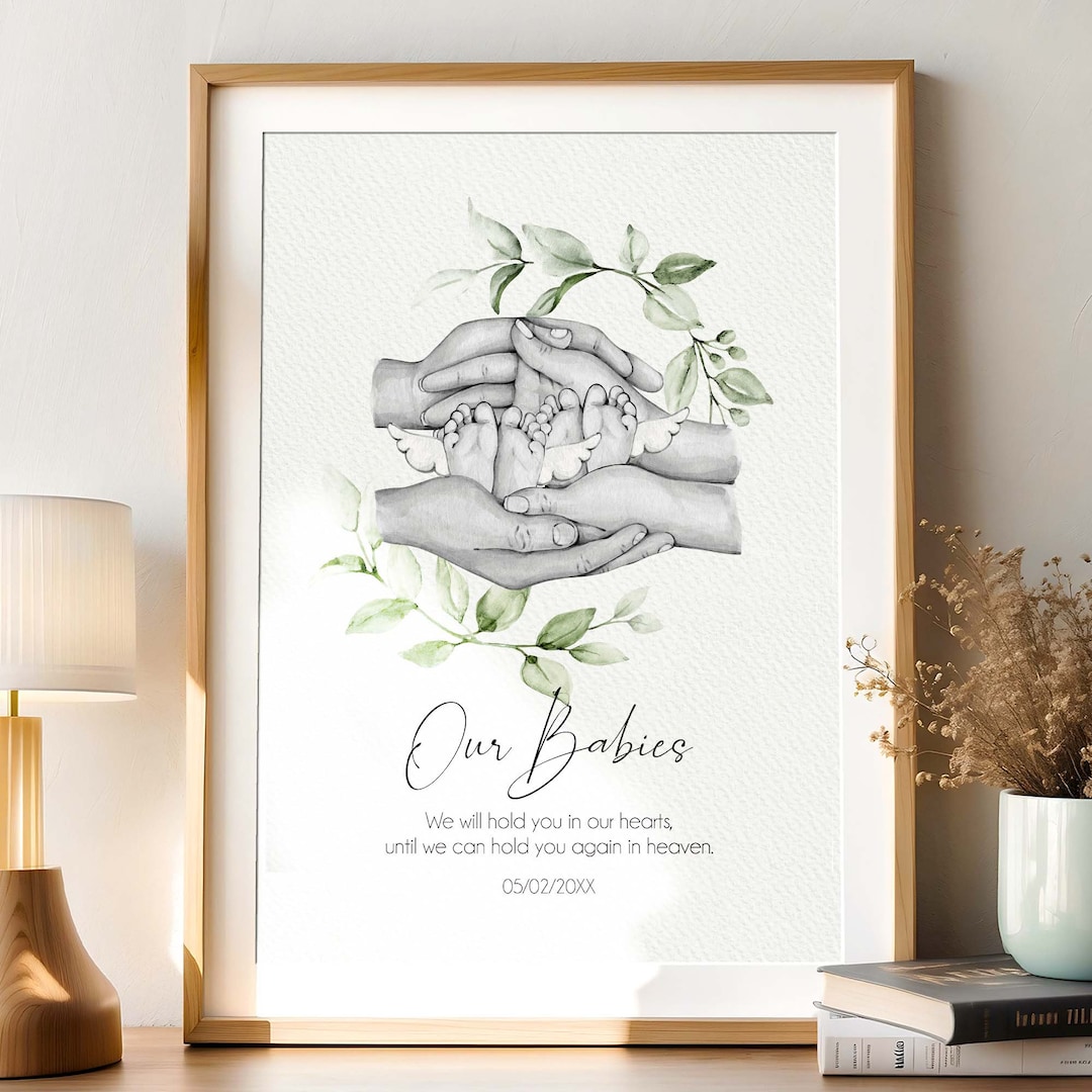 Personalized Miscarriage Gift, Custom Miscarriage Print Memorial Gift ...