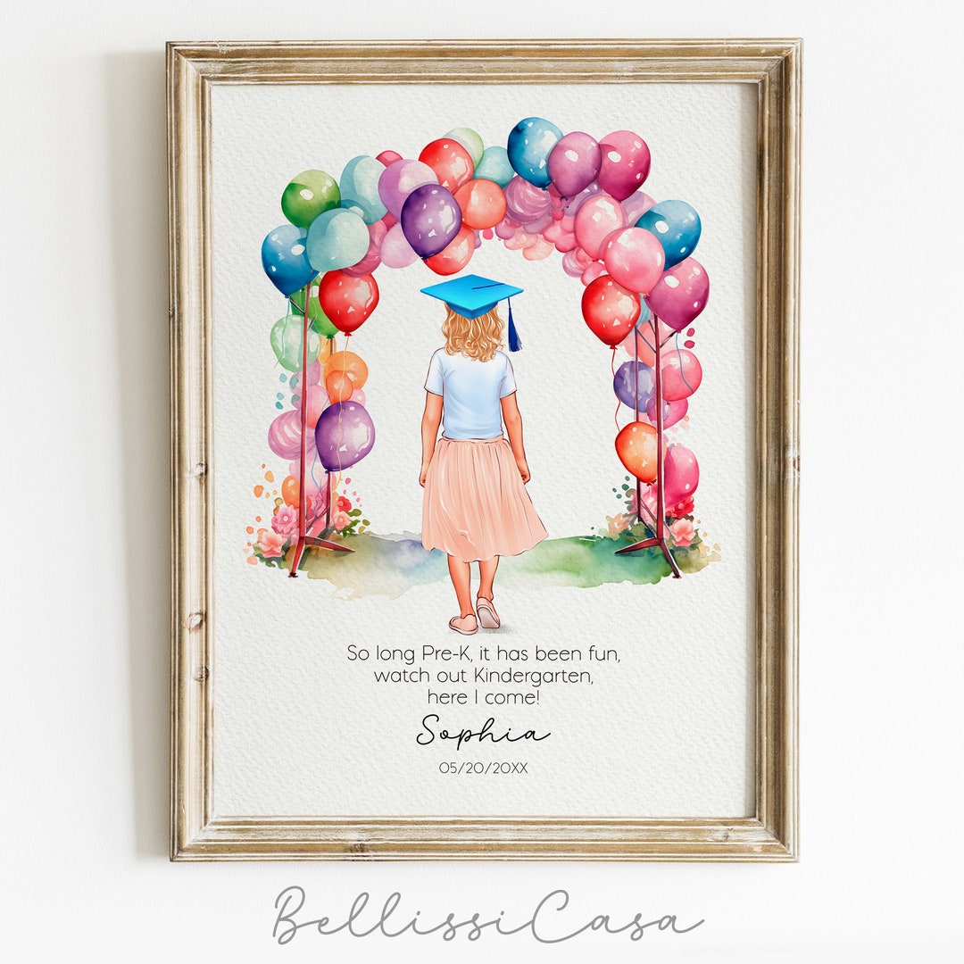 Pre K Girls Graduation Gifts for Grandchildren, Preschool Graduation ...