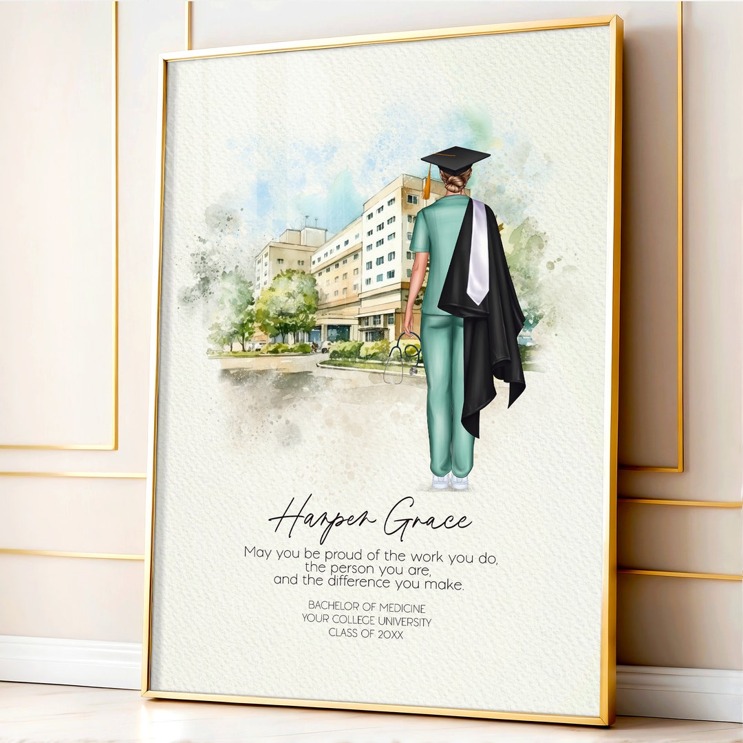 New Doctor Graduation Gift for Nurse Practitioner, Nurse Graduation ...