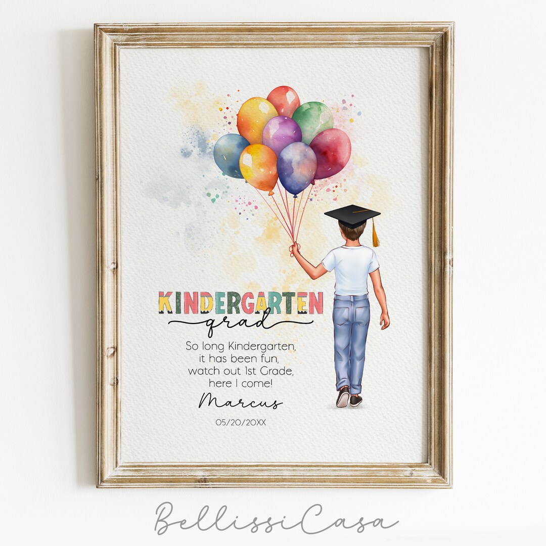 Kindergarten Graduation Gift for Son, Pre K Boys Graduation Gifts for ...