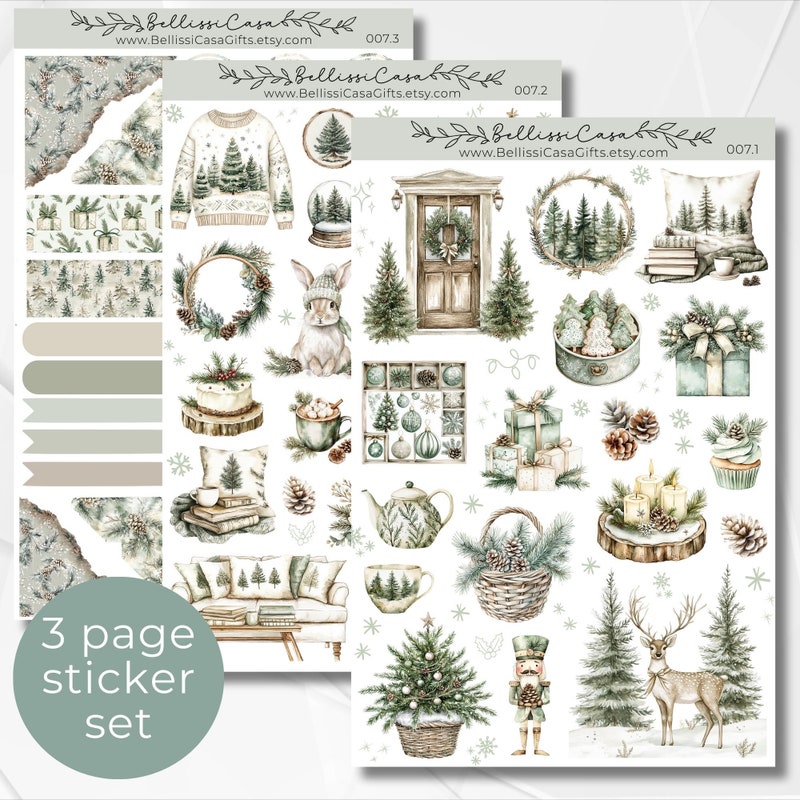Nature Stickers - Etsy