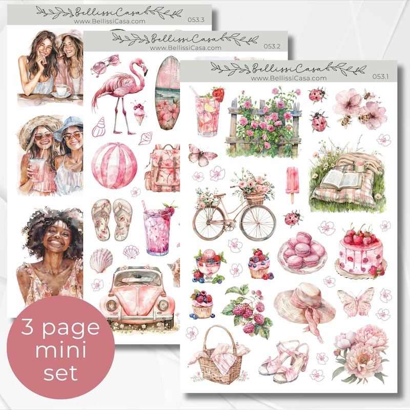 Bullet Journal Stickers Calendar - Etsy