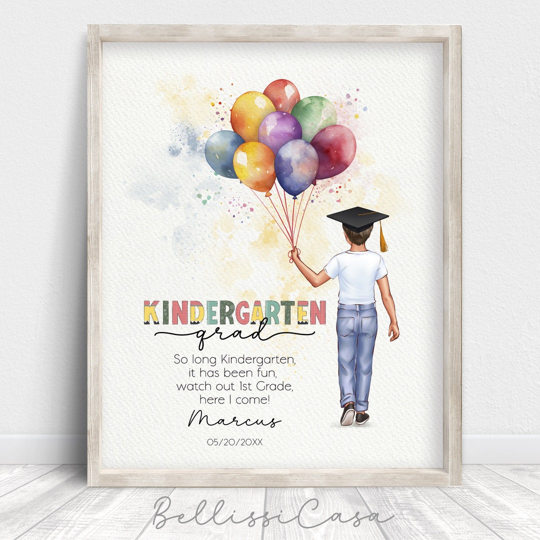Kindergarten Graduation Gifts for Grandchildren, Pre K Boys Graduation ...