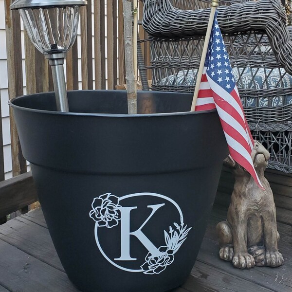 Personalized Planter - Etsy
