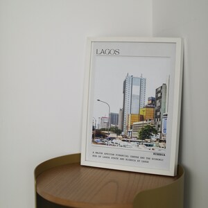 Lags Poster, Nigeria Poster, African Poster, Nigeria Awl Art, Lagos ...