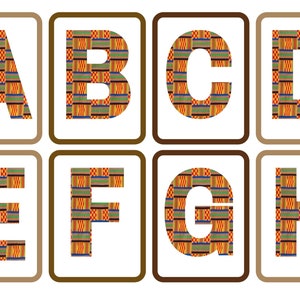 Alphabet Flashcards, Colourful Learning, Alphabet Learning, Educational ...