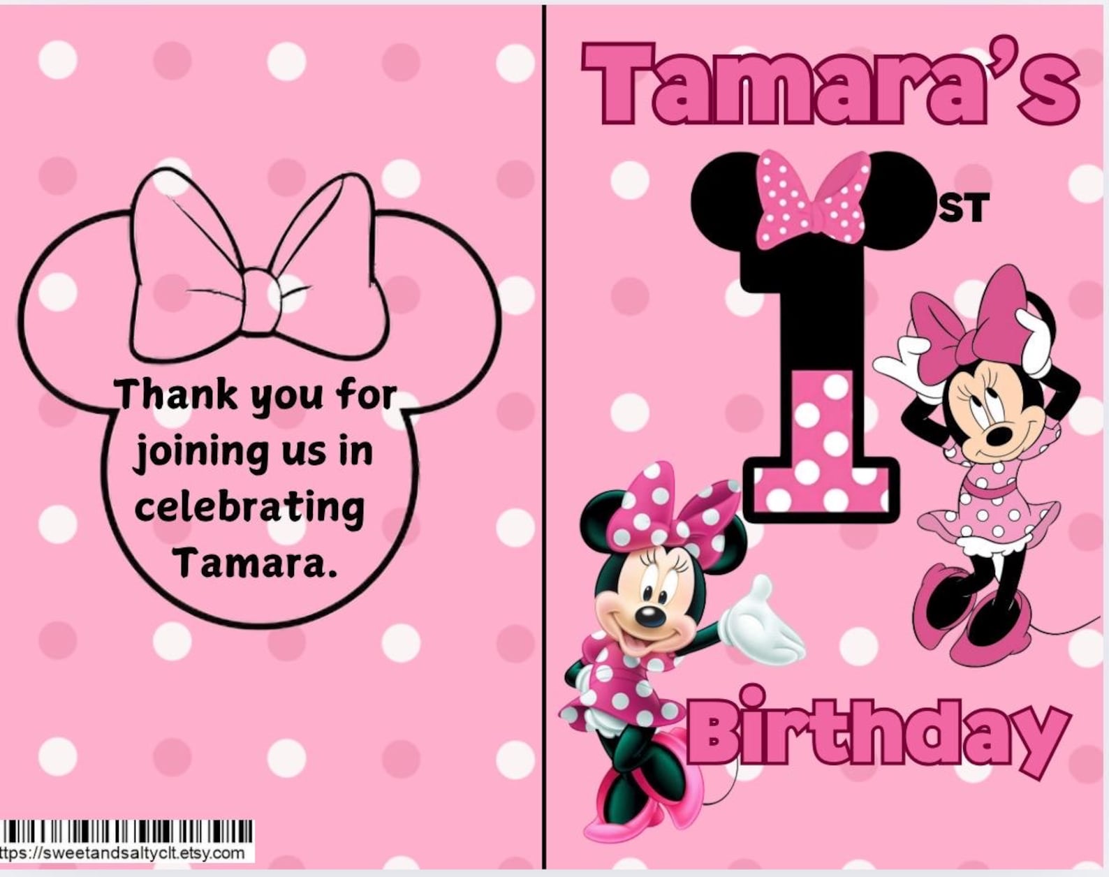 Minnie Mouse Coloring Book With Dots Cover - Etsy