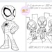 Spidey Coloring Book - Etsy