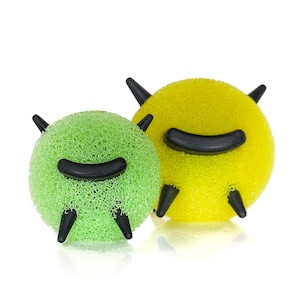 The Cleanzy Sponge | Weighted Reusable Bottle Sponge (2-pack) (small ...