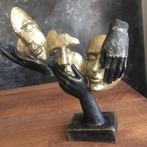 Face Sculpture Handmade Handmade Gift Handmade Decor - Etsy