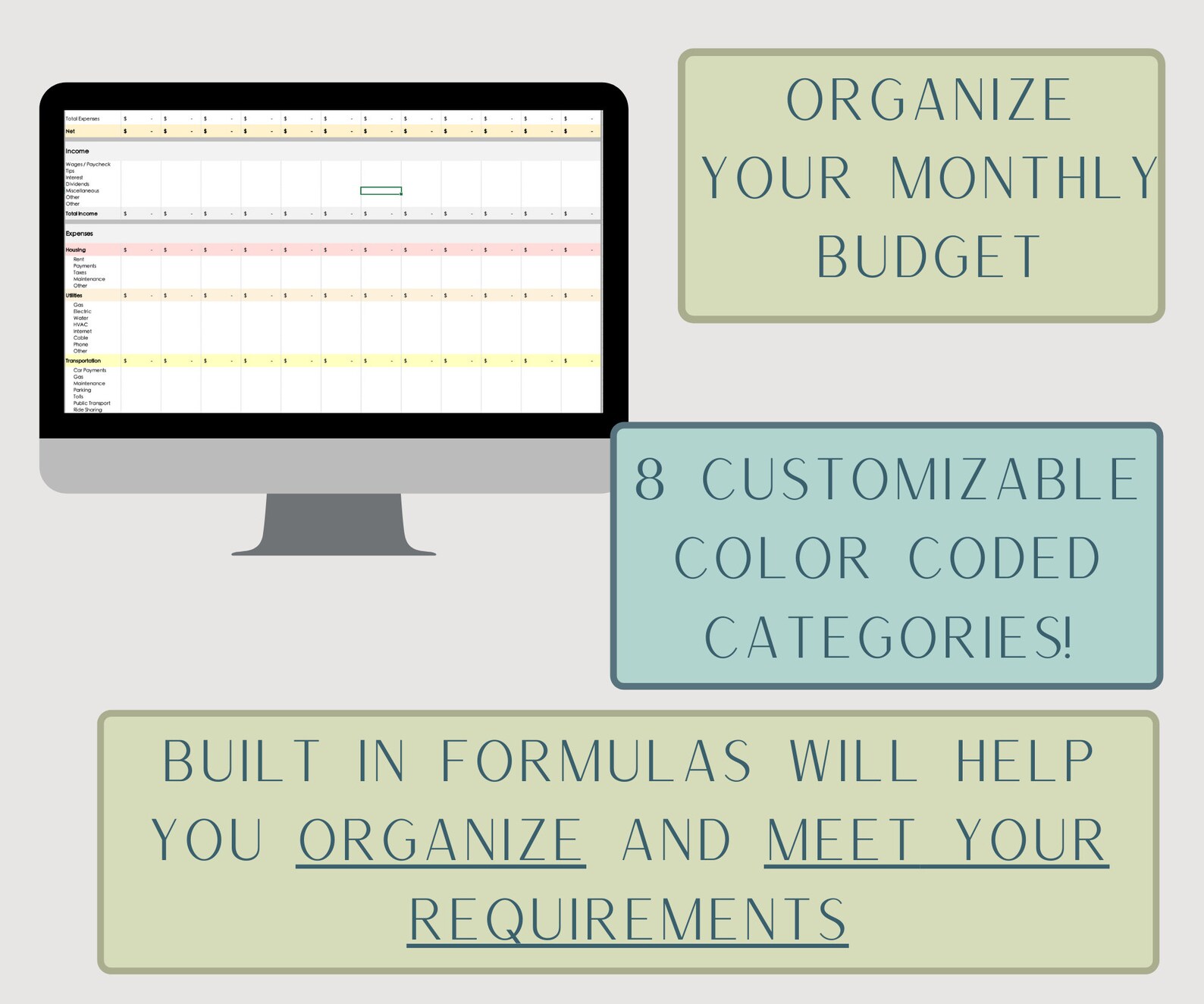 12-month-personal-budget-sheet-template-etsy