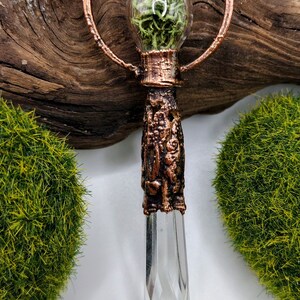 Copper Electroformed Forest Amulets, Amulet Necklace - Etsy