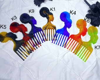 Afro Picks | Etsy