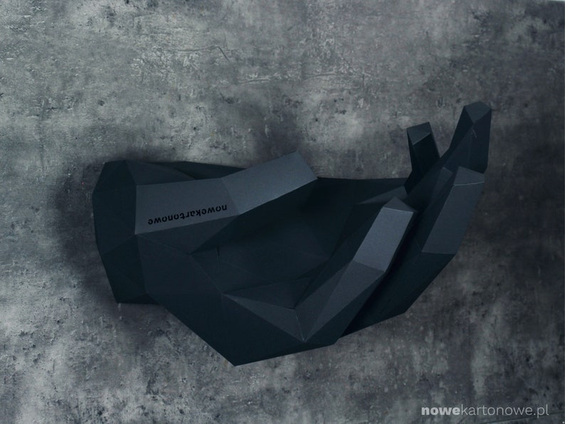 Hand, Pre-cut, Papercraft/paper Model, Metalized Cardboard Kit. - Etsy