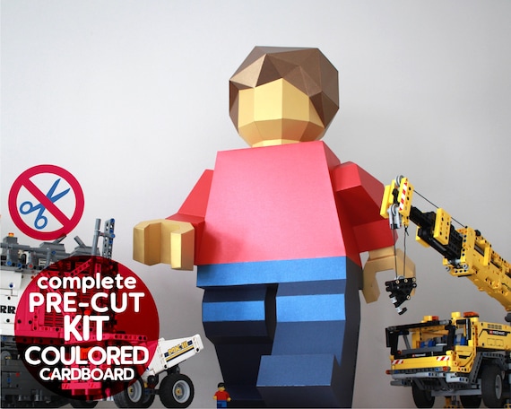 Papercraft Papercraft Lego Man | Images and Photos finder