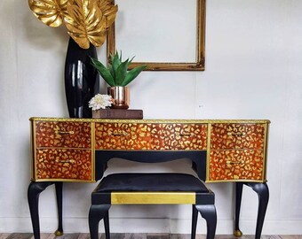 Gold Dressing Table - Etsy UK