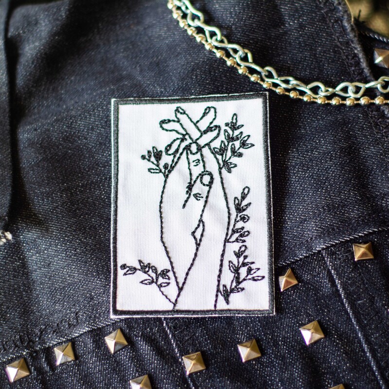 Embroidered Patch Art - Etsy