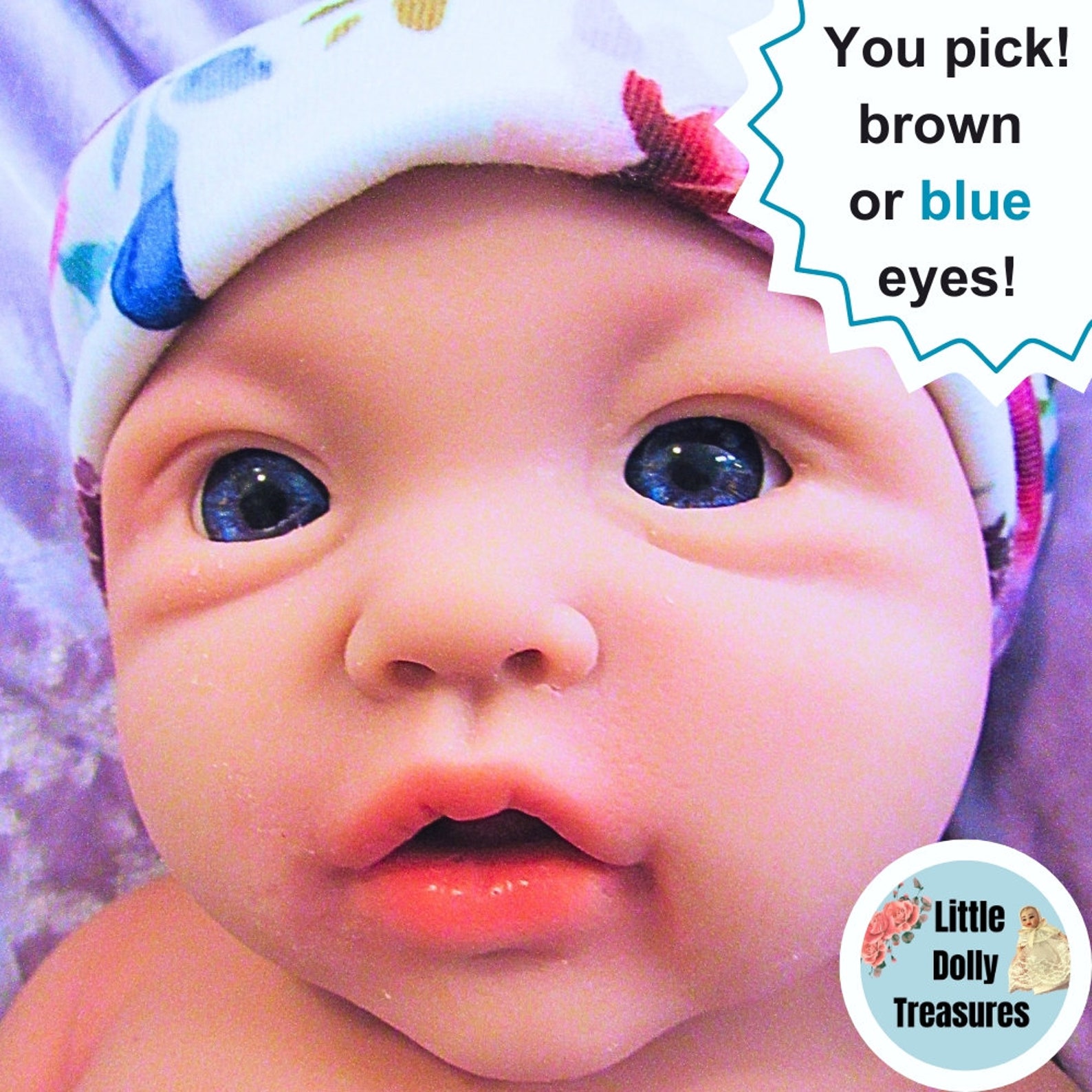 100% Silicone Baby Girl Doll 18 Inch Full Body Platnum Ecoflex Reborn ...